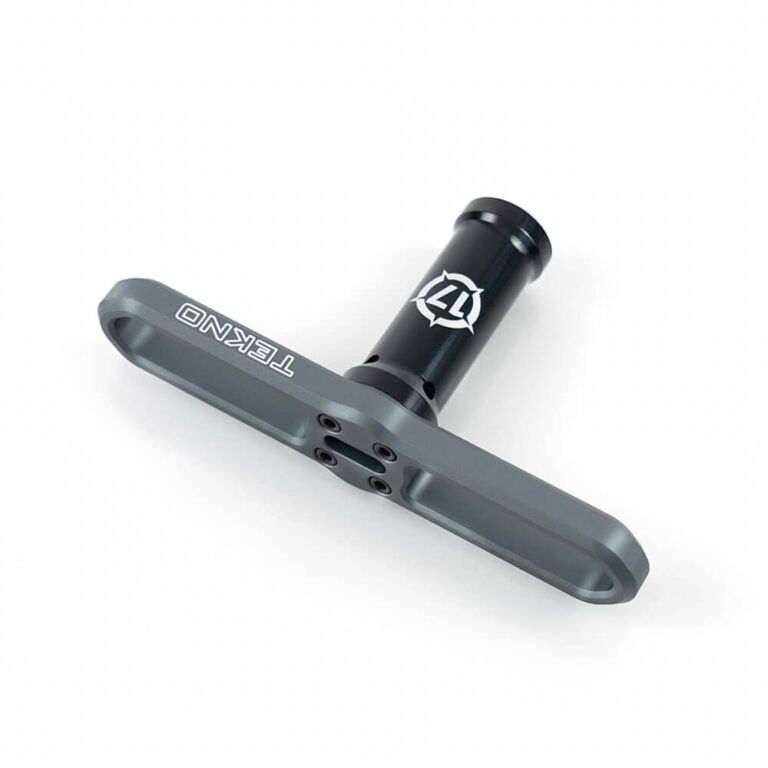 TKR1116B - 17mm Wheel Wrench and Shock Cap Tool (long shank, aluminum ...