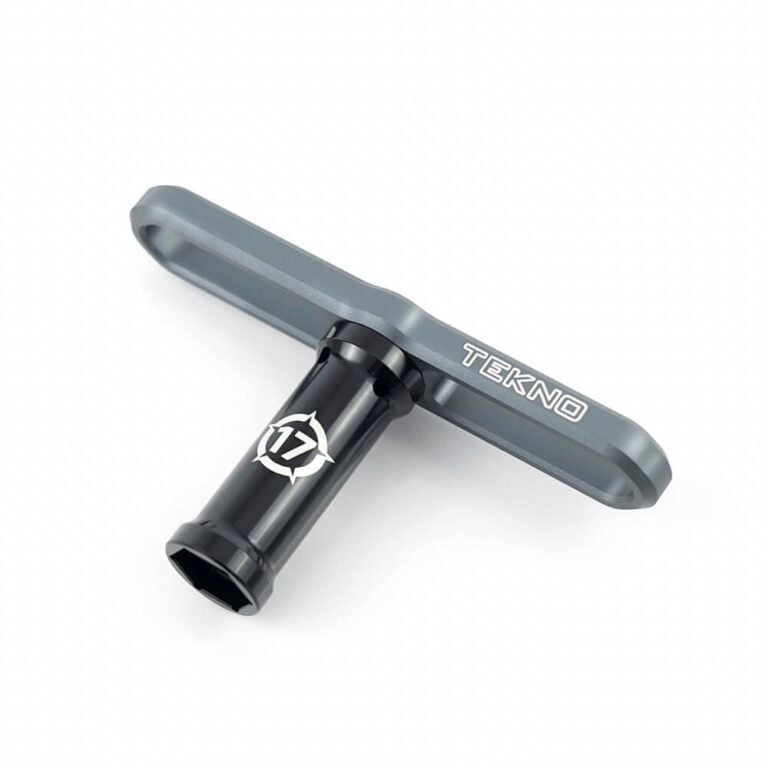 TKR1116B - 17mm Wheel Wrench and Shock Cap Tool (long shank, aluminum ...